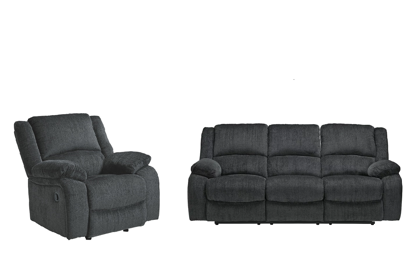 Ashley Dual Reclining Sofa & Rocker Recliner