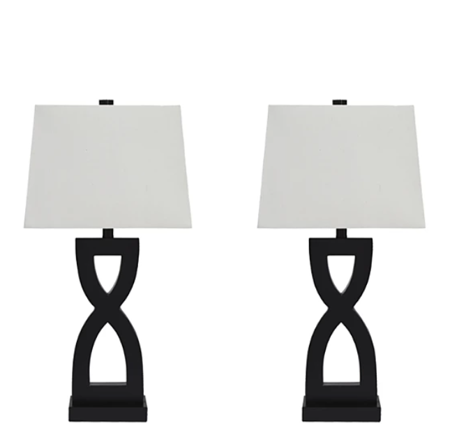 Ashley Poly Table Lamp Set